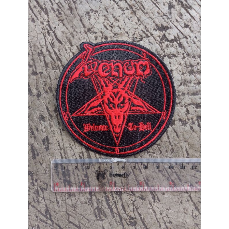 Venom welcome red patch/emblem | Shopee Philippines