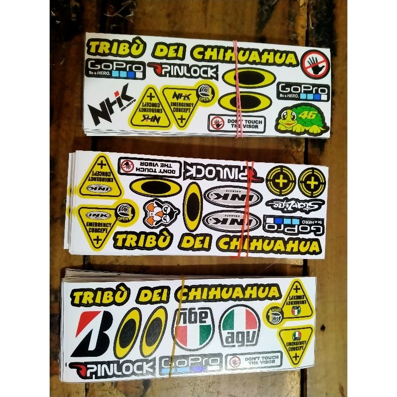Sticker Helmet sticker racing sticker Thailand | Shopee Philippines
