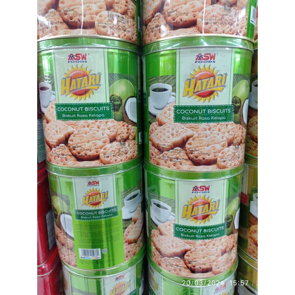 Asw HATARI COCONUT 325GR - EID BISCUIT | Shopee Philippines