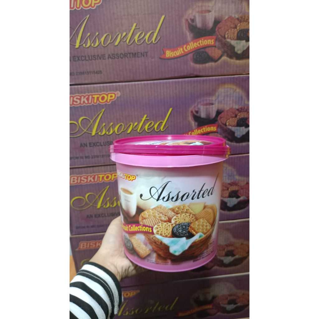 BISKITOP ASSORTED 1 DUS CONTAINS 6 JARS OF EID CAKE Snacks | Shopee ...