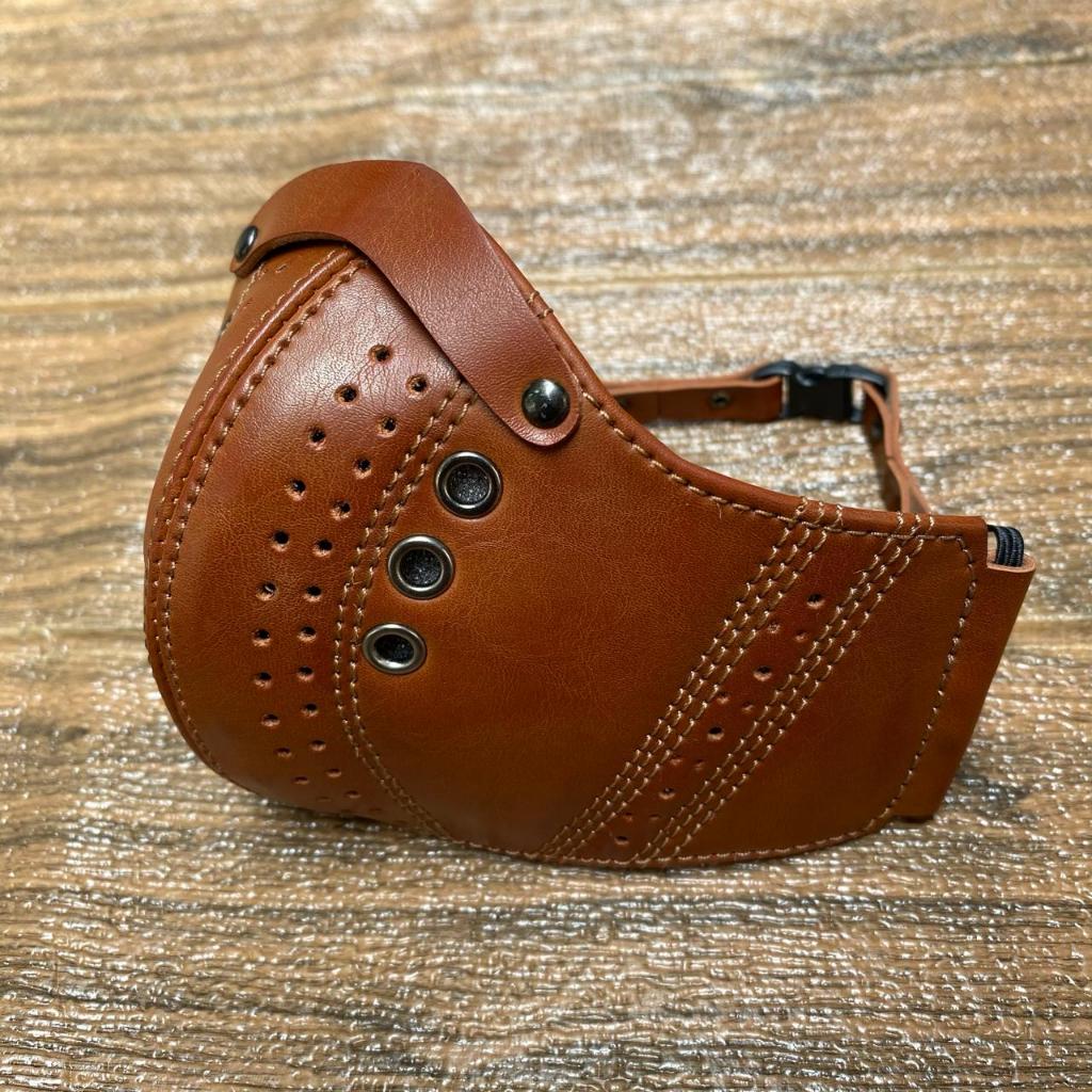 Quality Synthetic Leather SULTAN Mask | Shopee Philippines