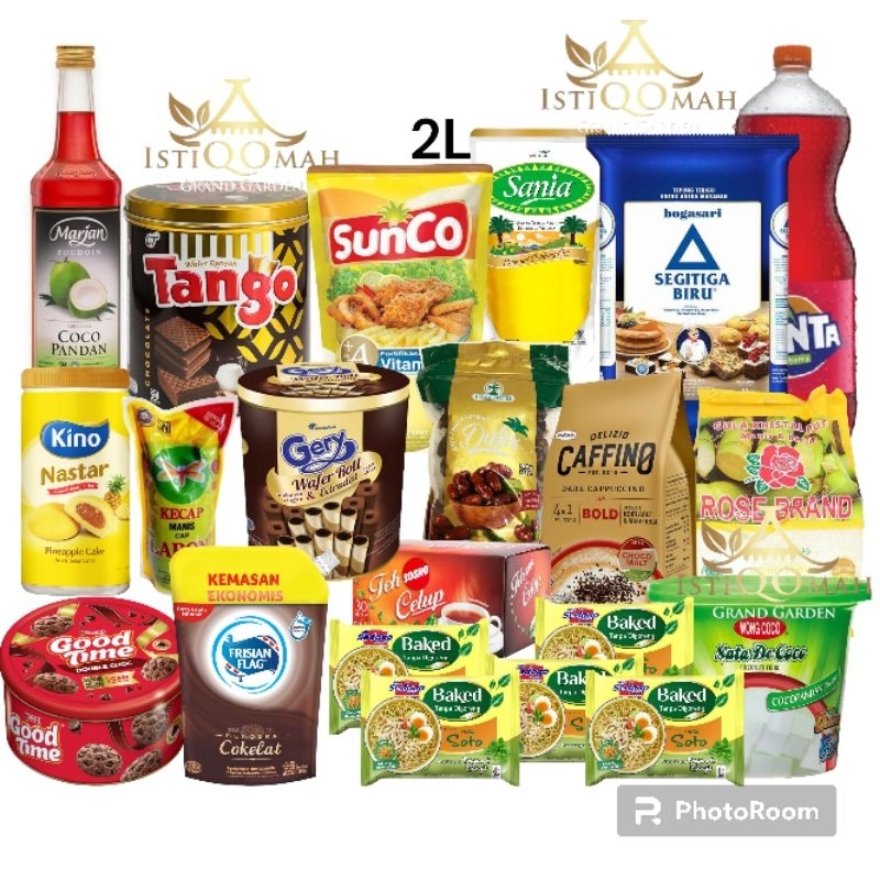 Package A Food Package Eid Parcel Sultan Package With marjan Syrup ...