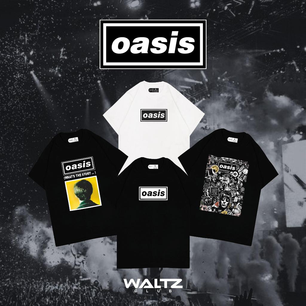 Oasis Band T-shirt Music Shirt Oversized Cotton Combed 24s | Shopee Philippines
