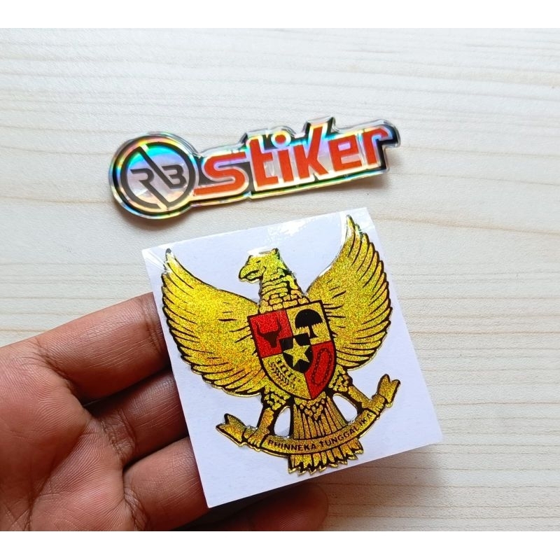 Garuda Emblem embosseds flexible 3D | Shopee Philippines