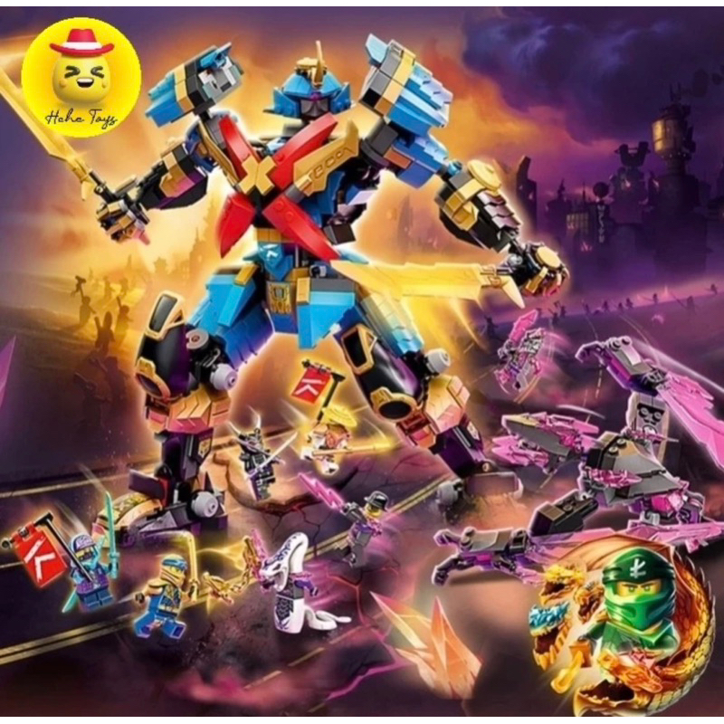 Ninja blocks series 7015 Nya's samurai X mech brick block | Shopee ...