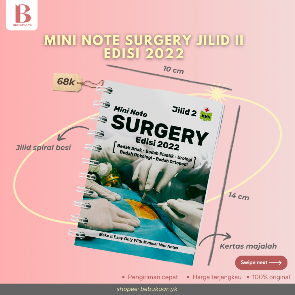 Mini Note Surgery MMN Volume 2 2022 Edition | Medical Surgery | Medical ...