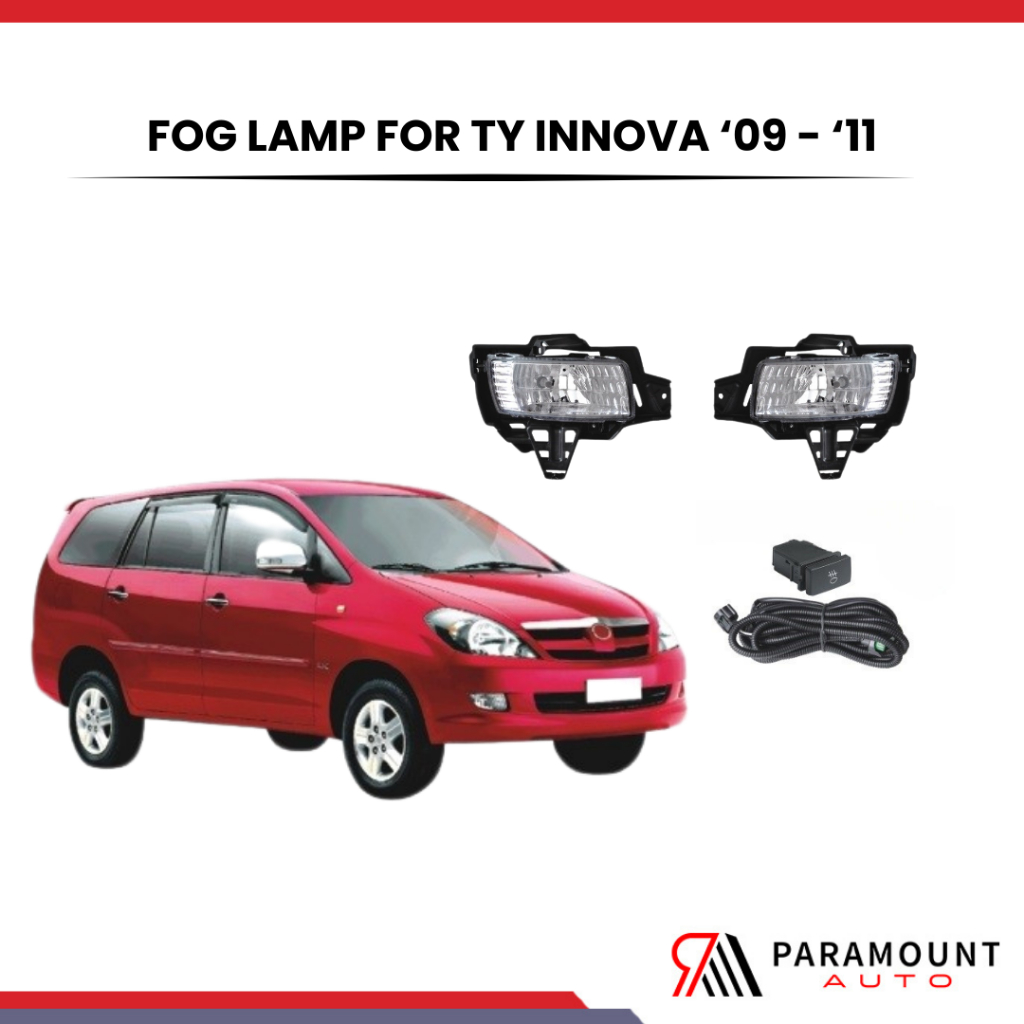 Fog Lamp Foglamp Fog Lamp Toyota Innova 2009 2010 2011 | Shopee Philippines