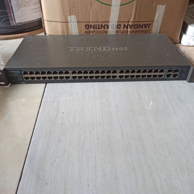 Trendnet TEG-2248WS 48 Port Gigabit Hub Switch | Shopee Philippines