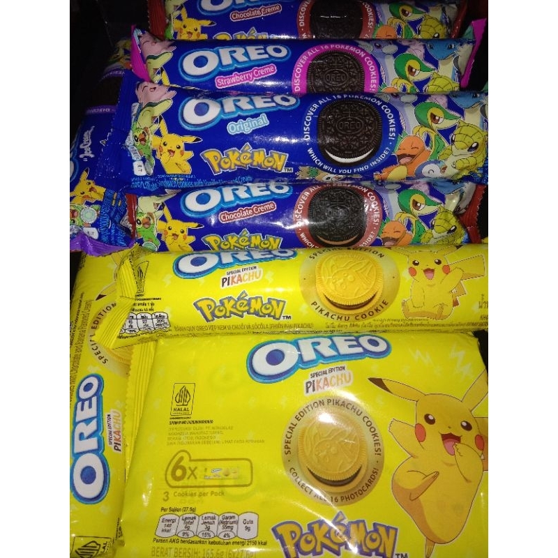 Oreo Pokemon Oreo Pikachu Oreo Chocolate Banana Oreo Original | Shopee ...