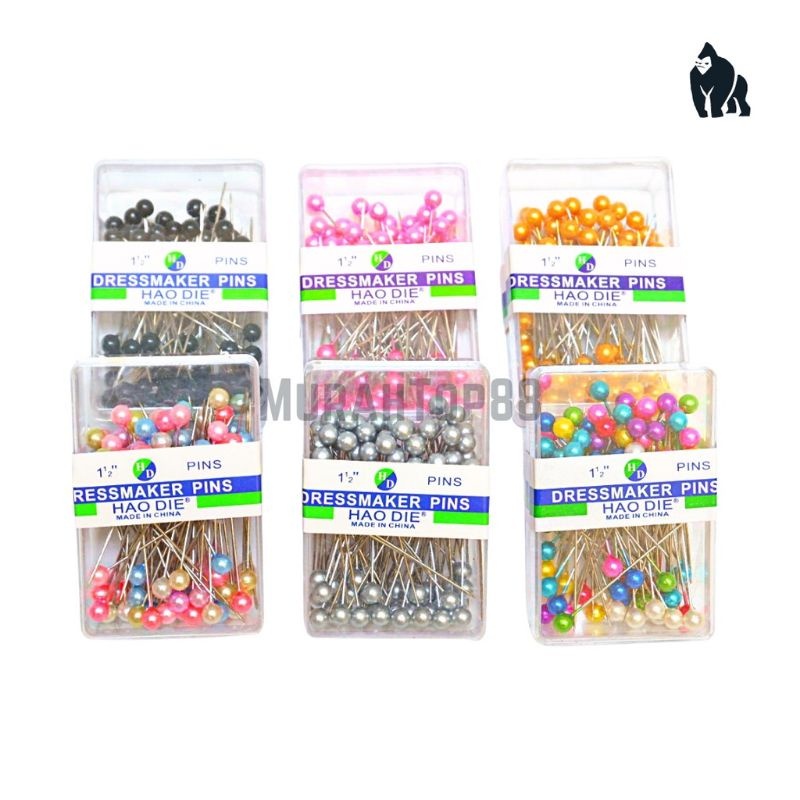 Premium STAINLESS Pins Filled With A Lot Of Mica Packaging/Small Large ...