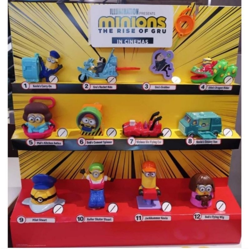 Mcd Mcdonald McDonalds Happy Meal minions the rise of Gru - Kevins ...