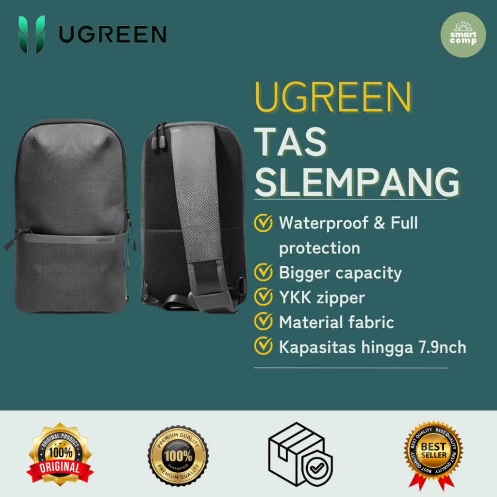 Ugreen Mi City Sling Bag, Crossbody Bag, Sling Bag 15581 | Shopee ...