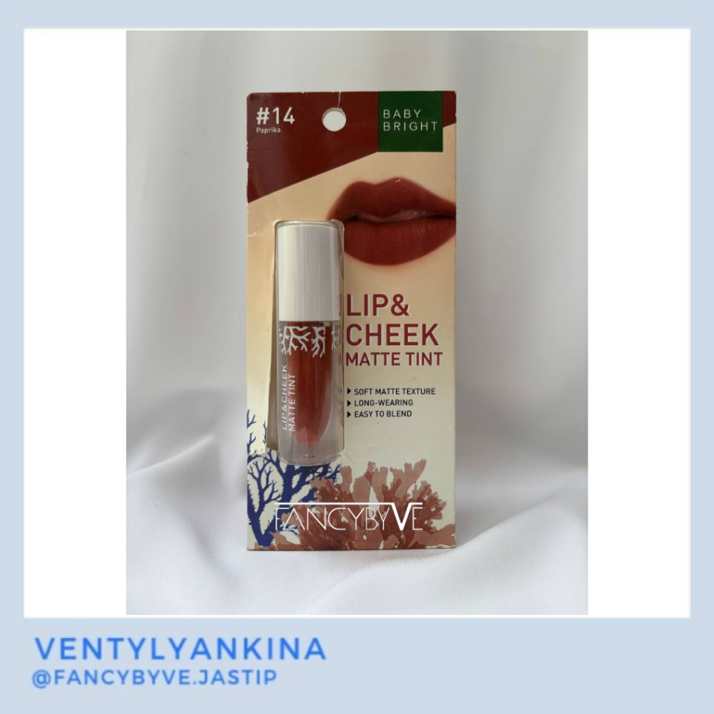 Baby BRIGHT LIP & CHEEK MATTE TINT (Original BANGKOK) | Shopee Philippines