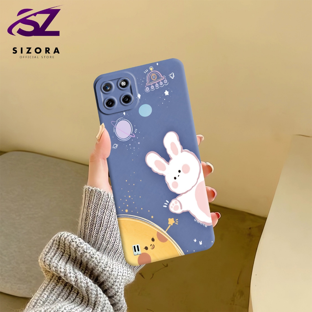 HP REALME C25Y cellphone case softcase Flexible silicone softcase ...