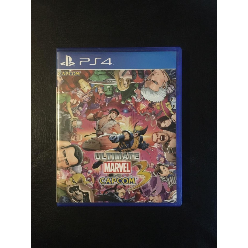 Bd PS4 Cassette PS4 Ultimate Marvel VS Capcom 3 CD Game | Shopee ...