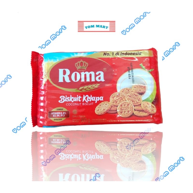 ROMA COCONUT BISCUITS 300G | COCONUT BIACUIT | Shopee Philippines