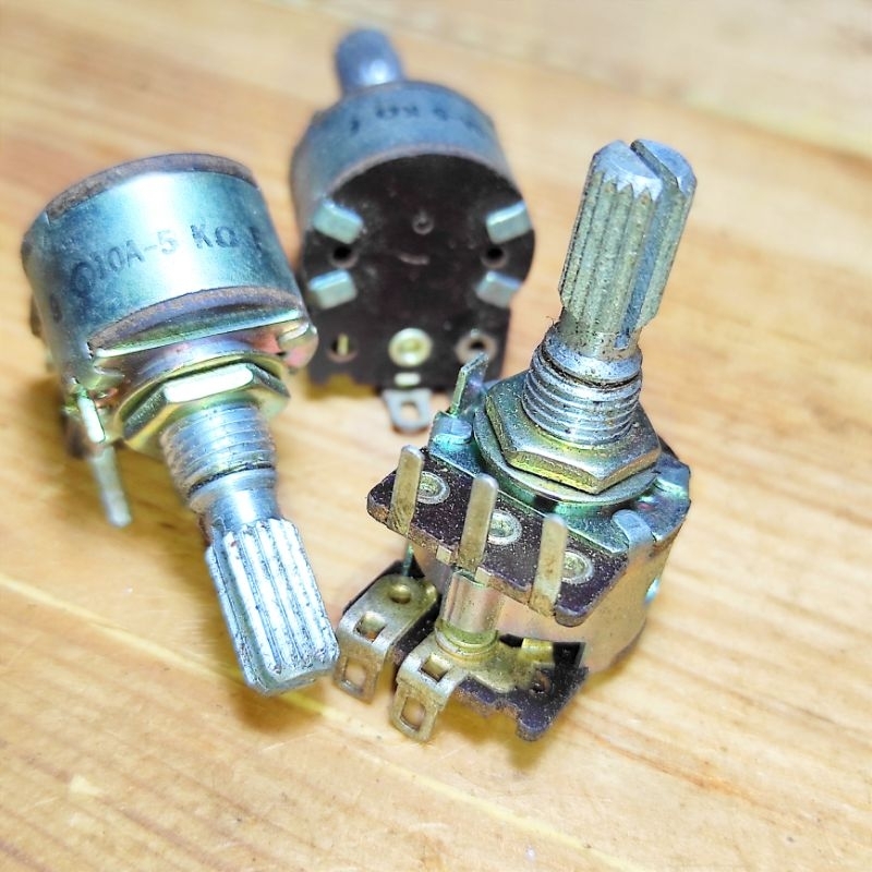 Potentiometer A5K NOBLE JAPAN + ON/OFF Switch Vintage NOS Potentiometer ...