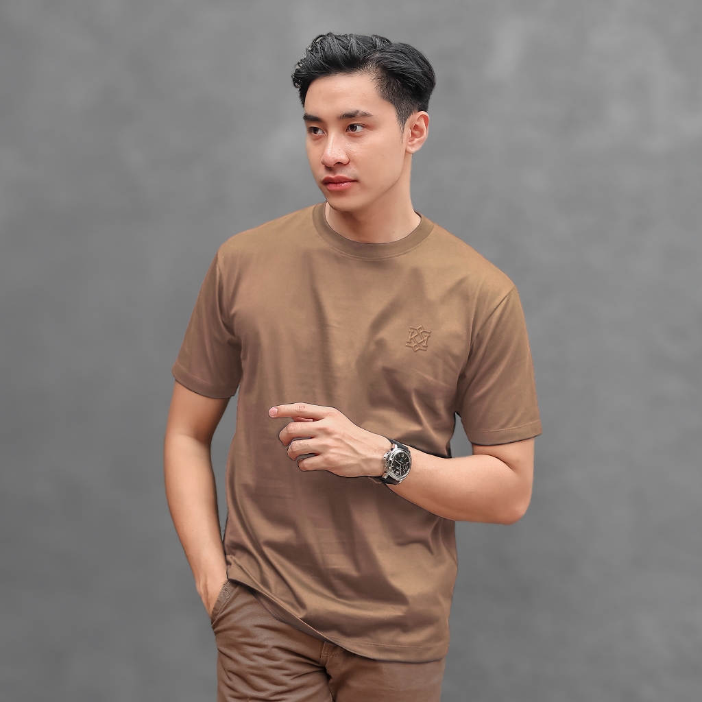 KREST Dijon Brown Coksu Signature Logo Regular Tshirt | Shopee Philippines