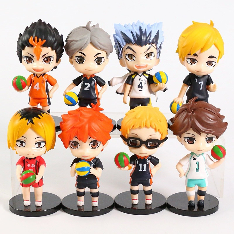 Haikyuu Figure "Yu Nishinoya, Kageyama Tobio, Shoyo Hinata, Kenma ...