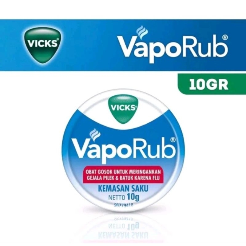 Vicks Vaporub 10g Pocket Packaging | Shopee Philippines