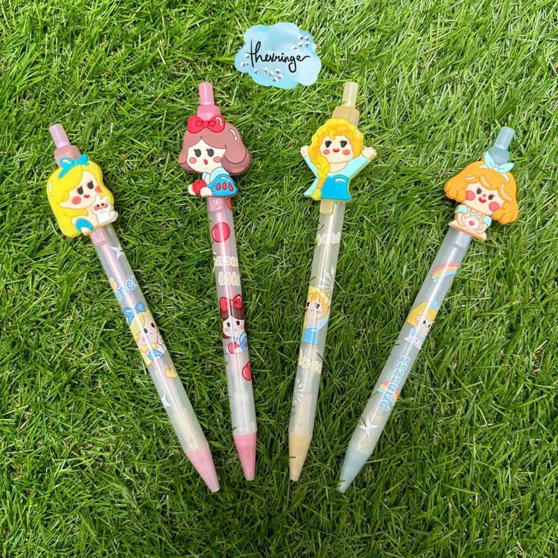 Princess Mechanical Pencil Princess Elsa Snow White Alice Cinderella ...