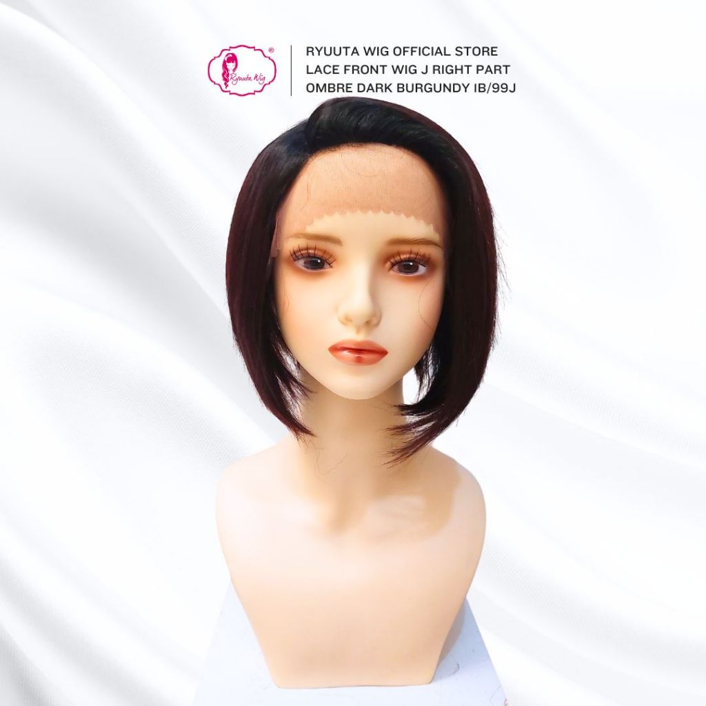 Ryuuta Wig Lace Front Wig Bob Short FL668 | Shopee Philippines
