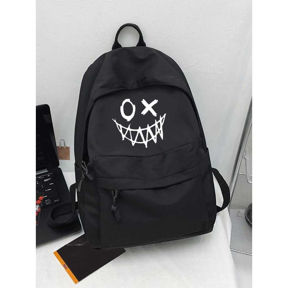 Smile Killer Men's Backpack, Cool 2024 Adult School Boys' Backpack ...