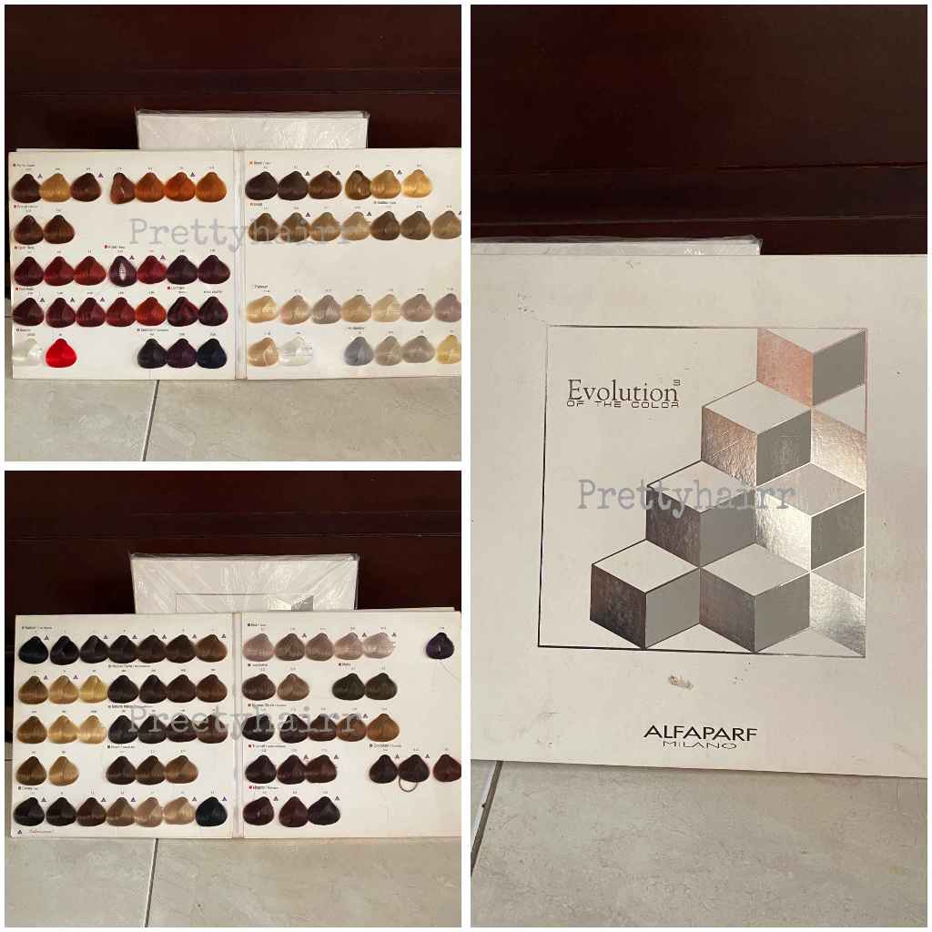Alfaparf Color Chart Hair Paint Catalog / Colorlite/ Farmavita ...