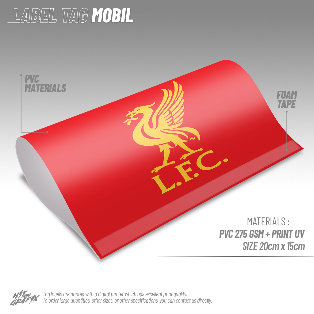 Liverpool Car Tag Labels Variations of Trunk Door Covers Viral Lego Car ...