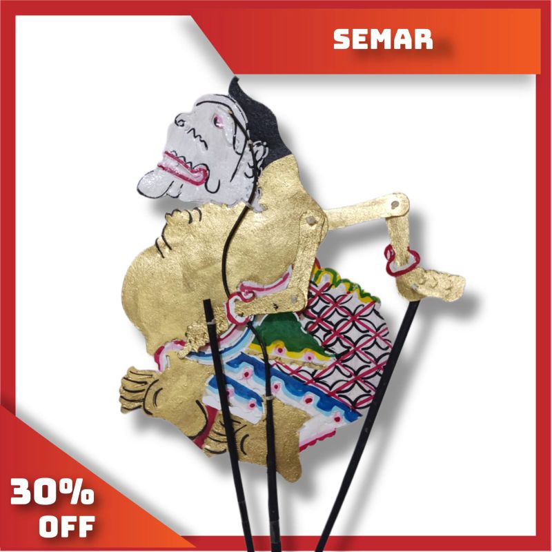 Semar Character Genuine Leather Puppet | Shopee Philippines