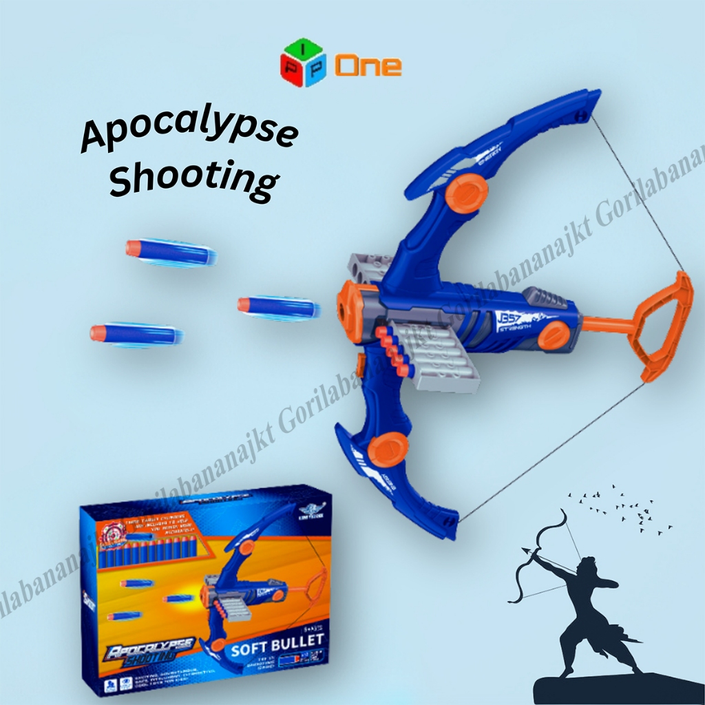 Crossbow Apocalypse Shooting Toy Bow Archery Arrow Soft Bullet | Shopee ...