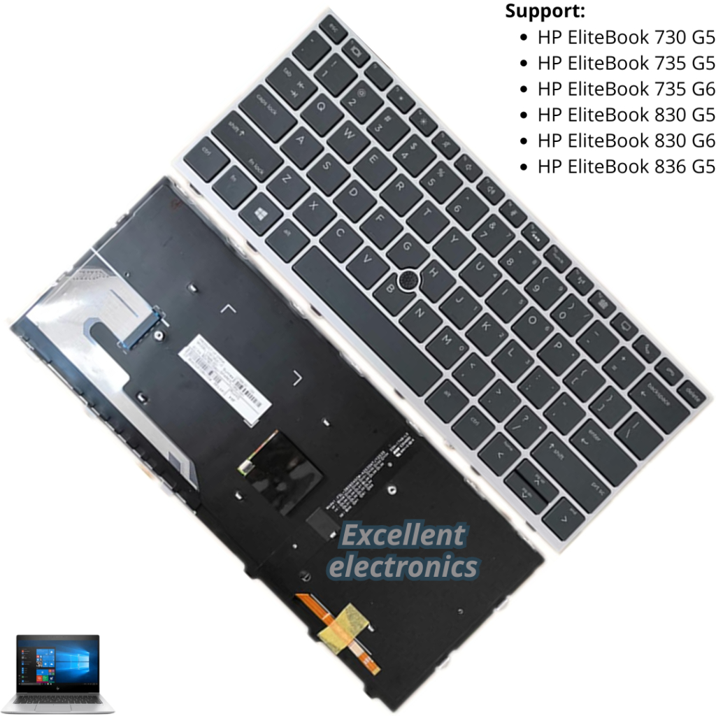 Hp EliteBook Keyboard 730 735 830 735 830 G5 G6 new | Shopee Philippines