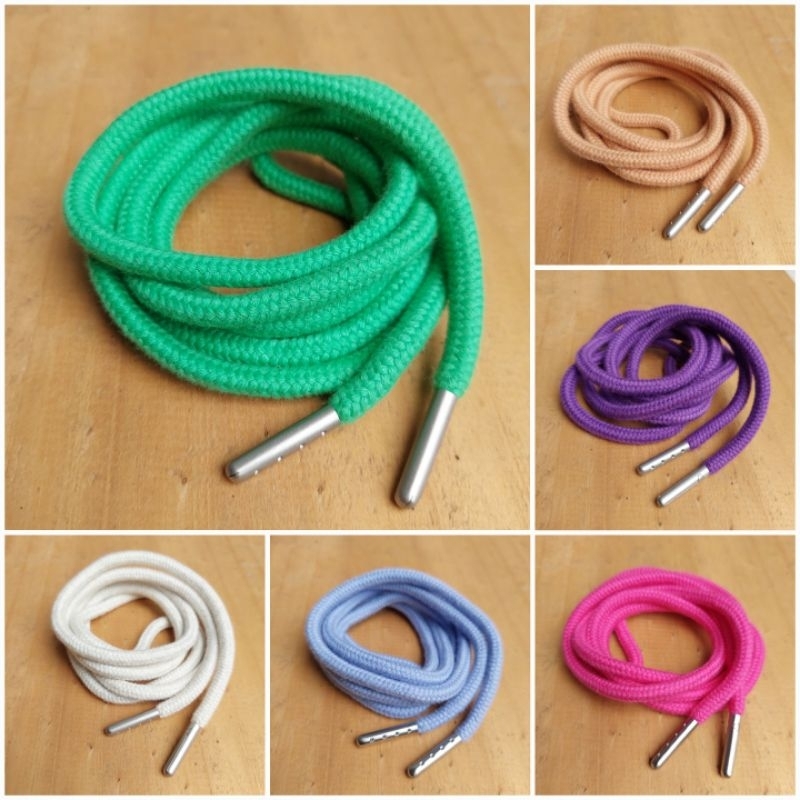 KATUN Premium 6mm Cotton Aglet Iron Hoodie Strap | Shopee Philippines