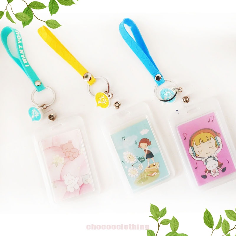 GANTUNGAN Rubber Strap Id Card Keychain | MRT Busway Office Access ...