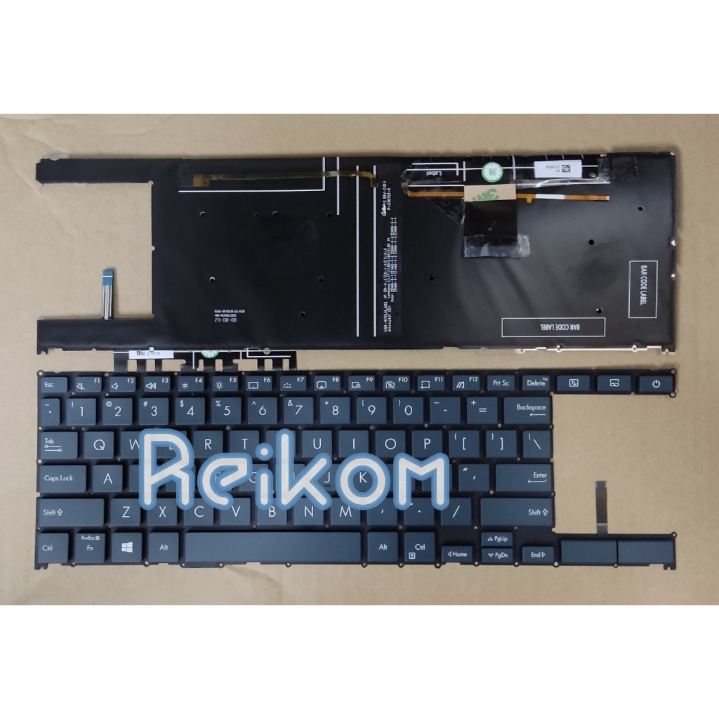 Asus Zenbook Duo 14 UX482 UX482e UX482ea UX482ear UX482egr Keyboard ...