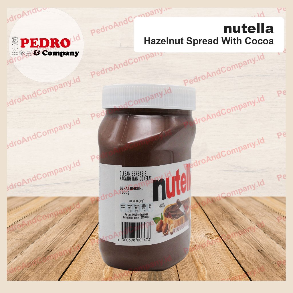 Nutella ferrero 680 grams - bread jam for baking natela chocolate ...