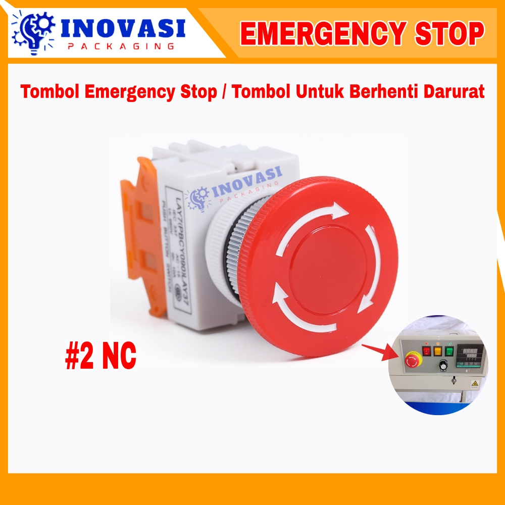 MESIN TOMBOL Emergency Stop Button / Emergency Stop Button for ...