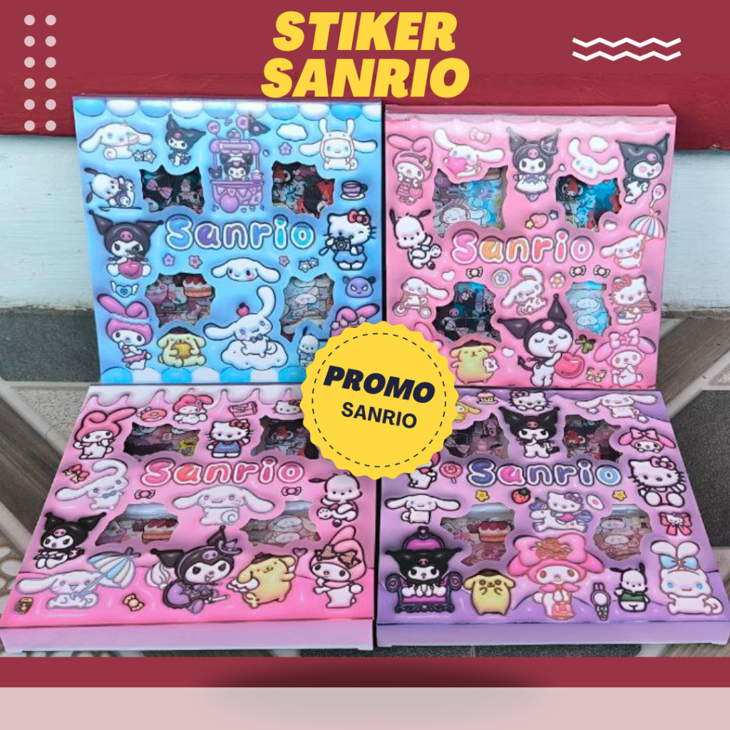 Sanrio KUROMI LOTSO PUMPKIN CINNAMOROLL MY MELODY STICKER CONTENTS 100 ...