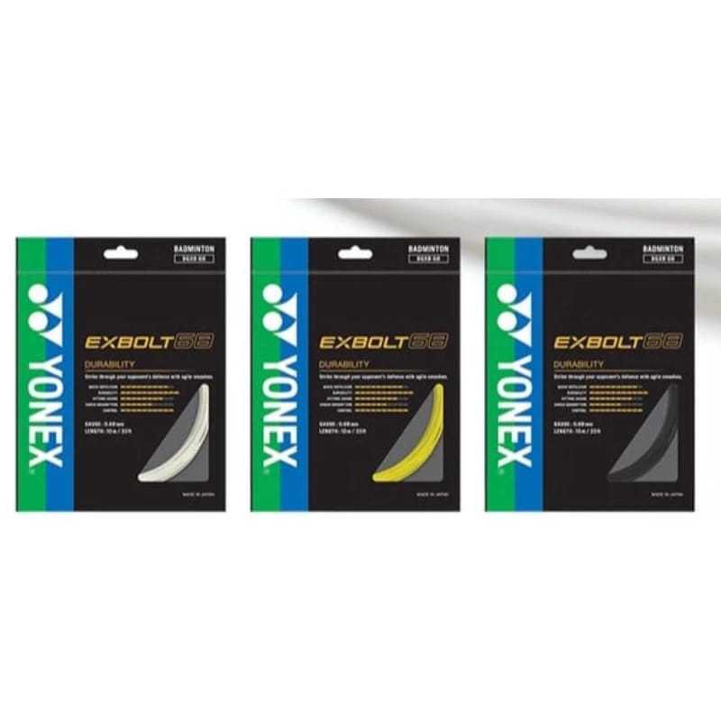 String - Yonex Exbolt 68 Badminton Badminton String Original | Shopee ...