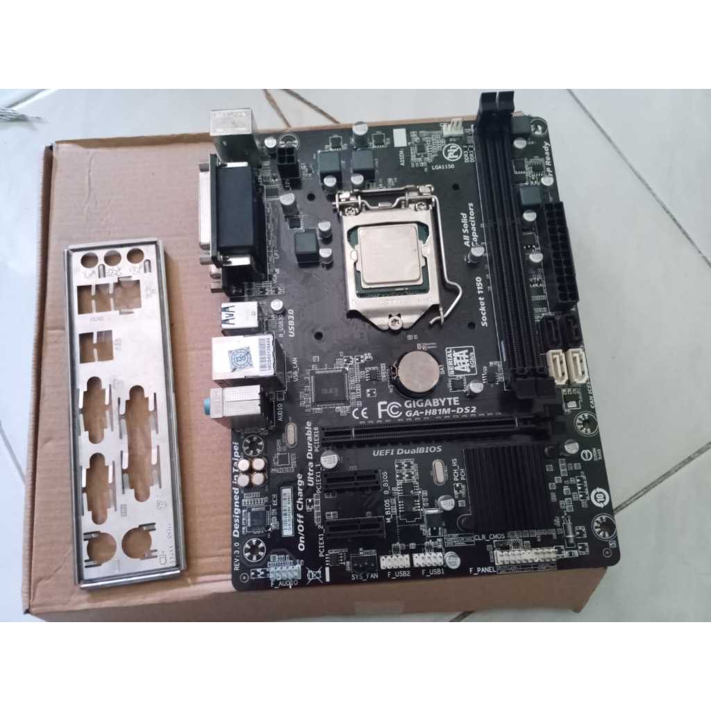 Gigabyte h81m-ds2 Motherboard | Shopee Philippines