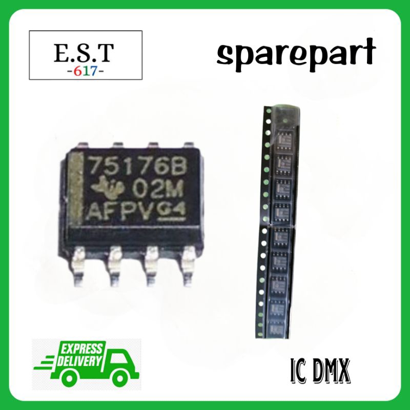 Ic dmx for stage lights or mixers 75176B | Shopee Philippines