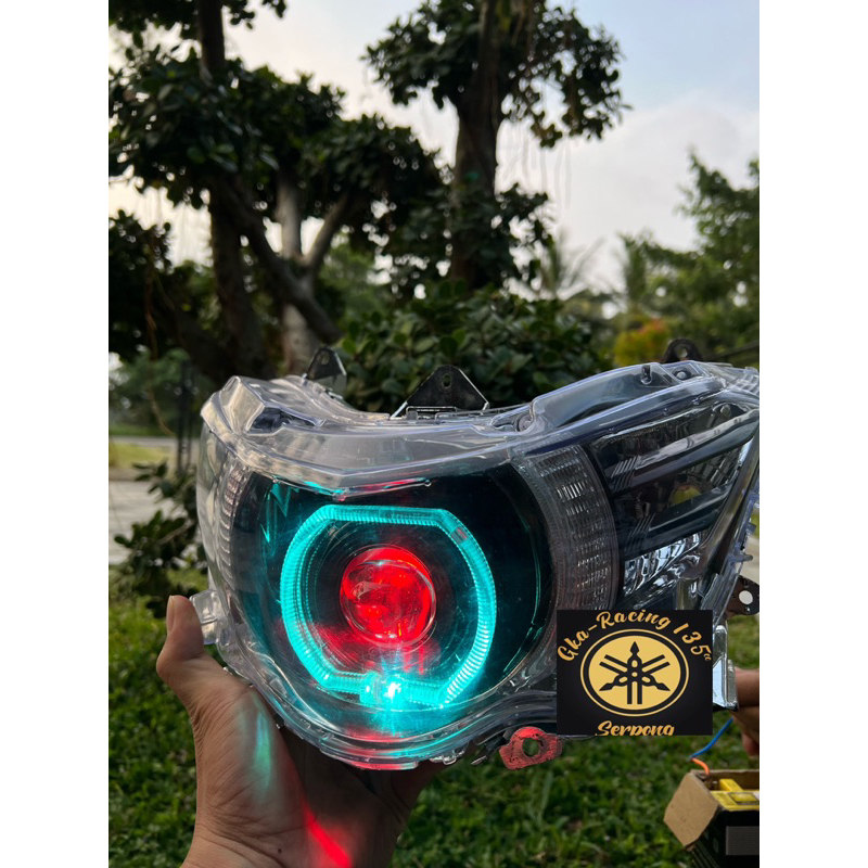 MIO M3 BILED BILLED HEADLIGHT REFLECTOR | Shopee Philippines