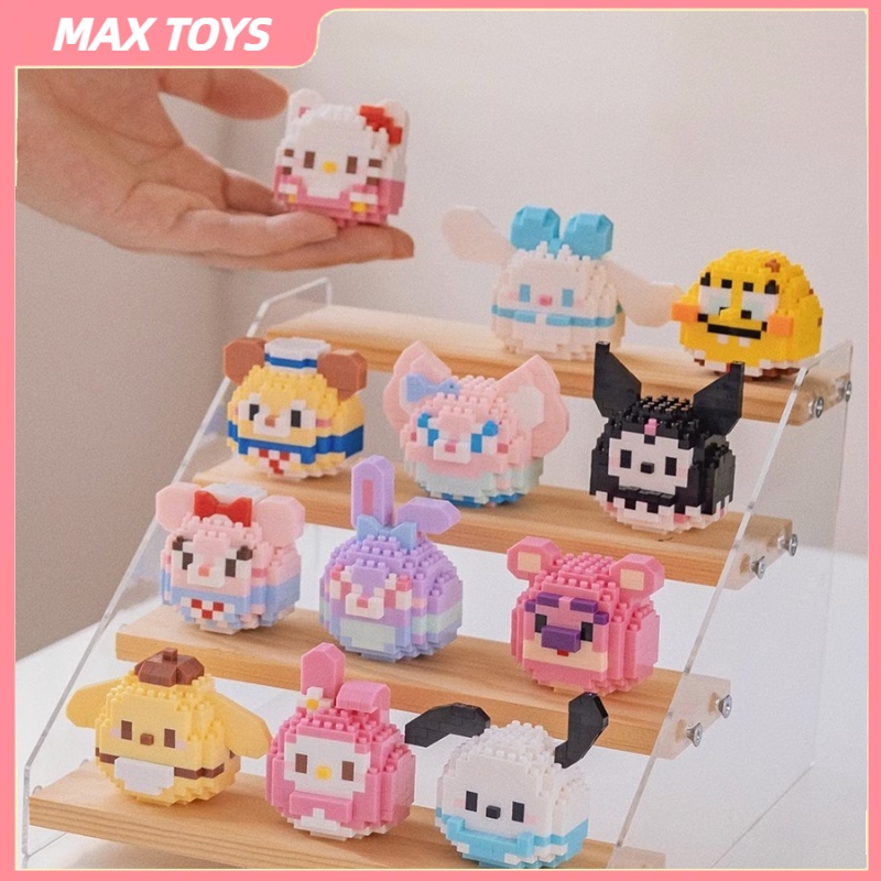 Max TOYS Block TOYS Cute Cartoon Nano Block DIY Kids Stacking Block ...