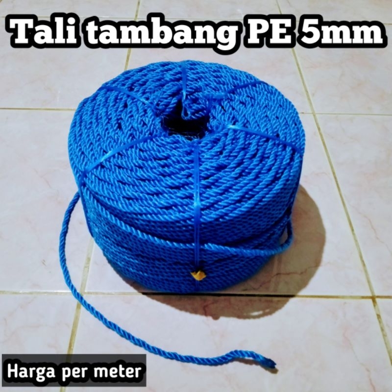 Pe rope 5mm / rope 5mm price per meter | Shopee Philippines