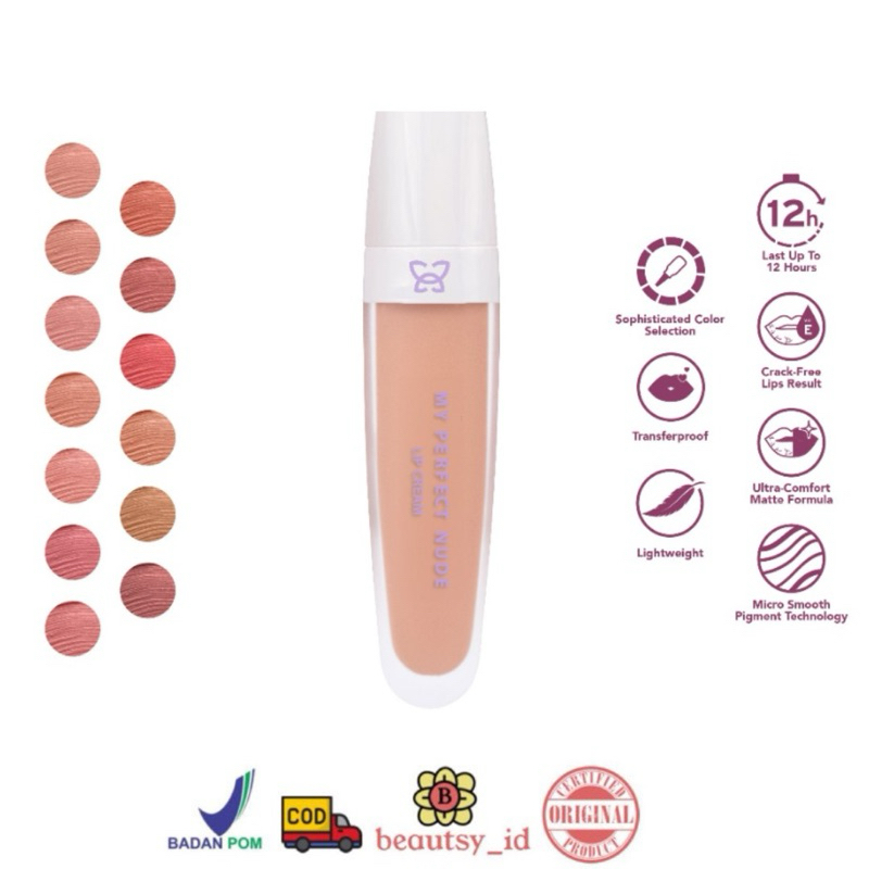Mother of Pearl My Perfect Nude Lip Cream MOP Lipcream Lipstick ...