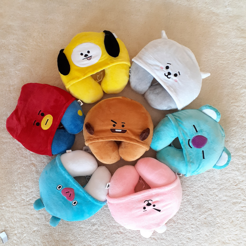 Bts BT21 Hat Neck Pillow | New BTS Neck Pillow | Shopee Philippines