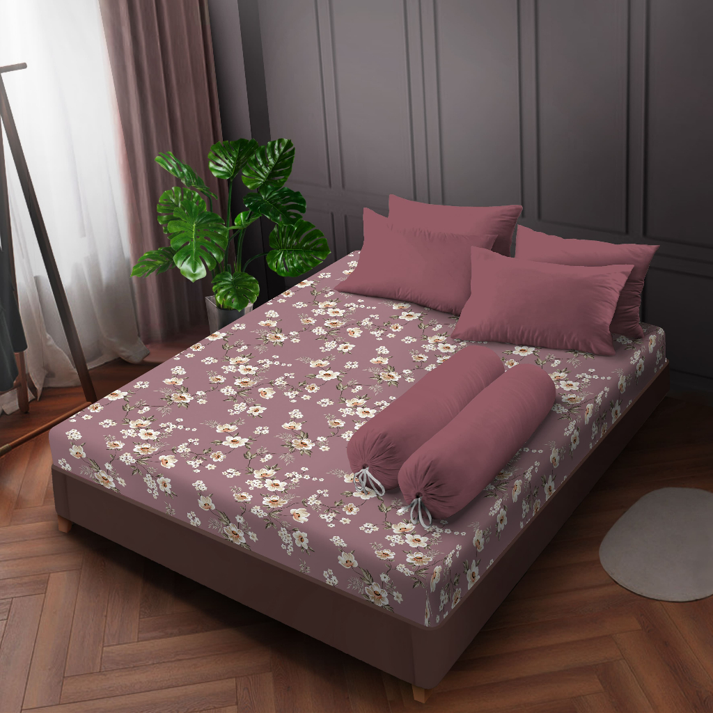 Best Selling!! Fitted Bed Sheet 180x200 Minimalist Aesthetic Flower ...