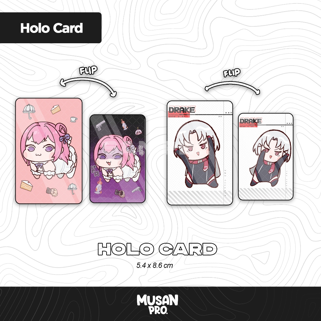 NIKKE Art Print Card - Doro - Drake - Musan | Shopee Philippines