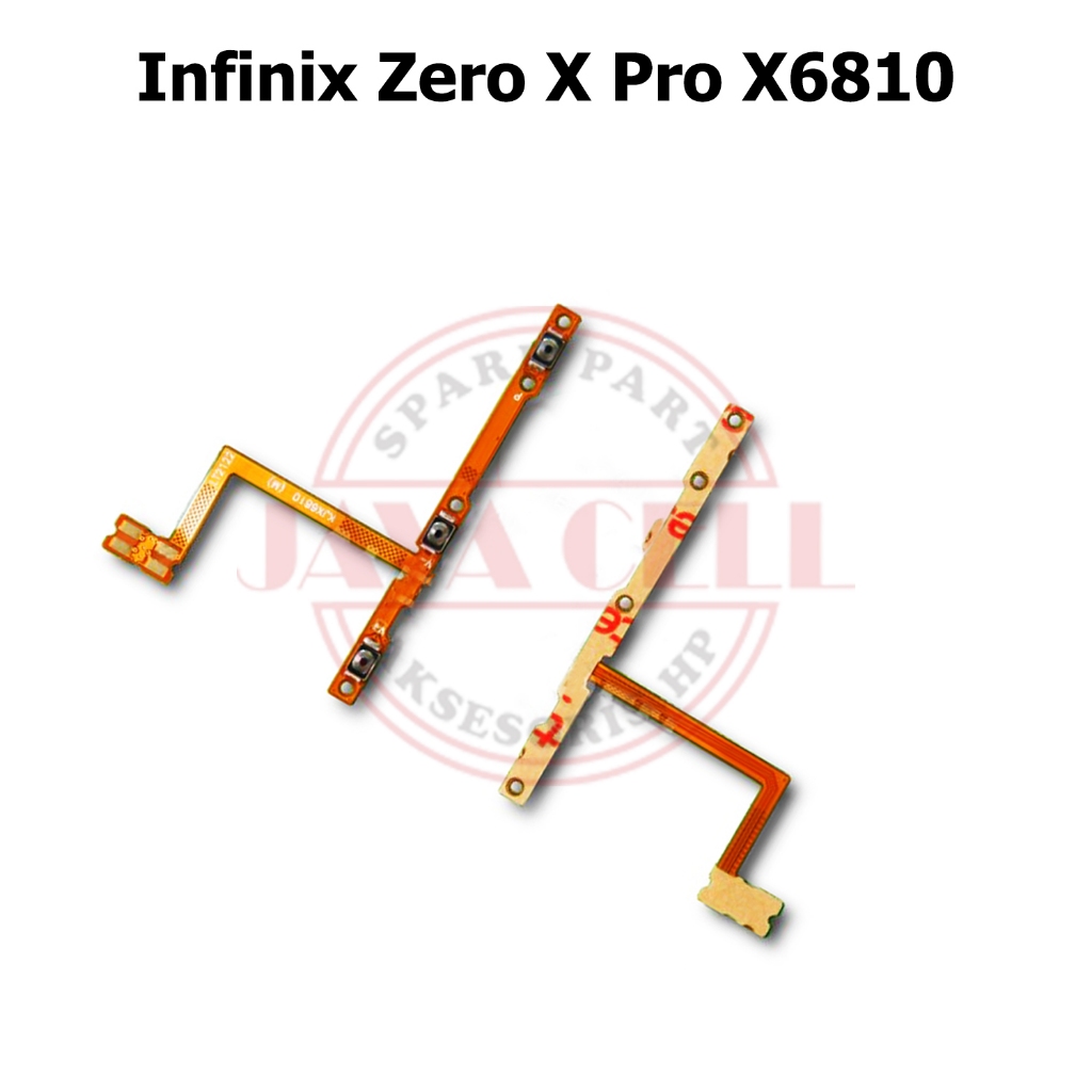 Flexible On Off+Volume Infinix Zero X Pro X6810 Original | Shopee ...