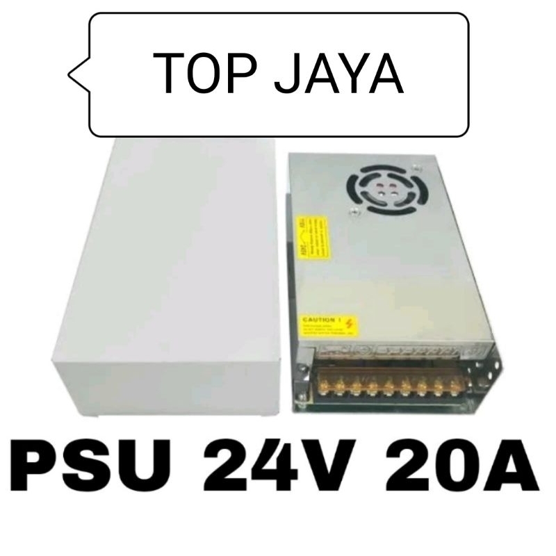 Travo Power Supply 24v 20A PSU 24 Volt 20 Amper High Quality 20 Ampere 24v | Shopee Philippines
